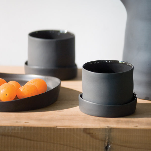 Ripple Tea Cup & Saucer – Urban Oasis